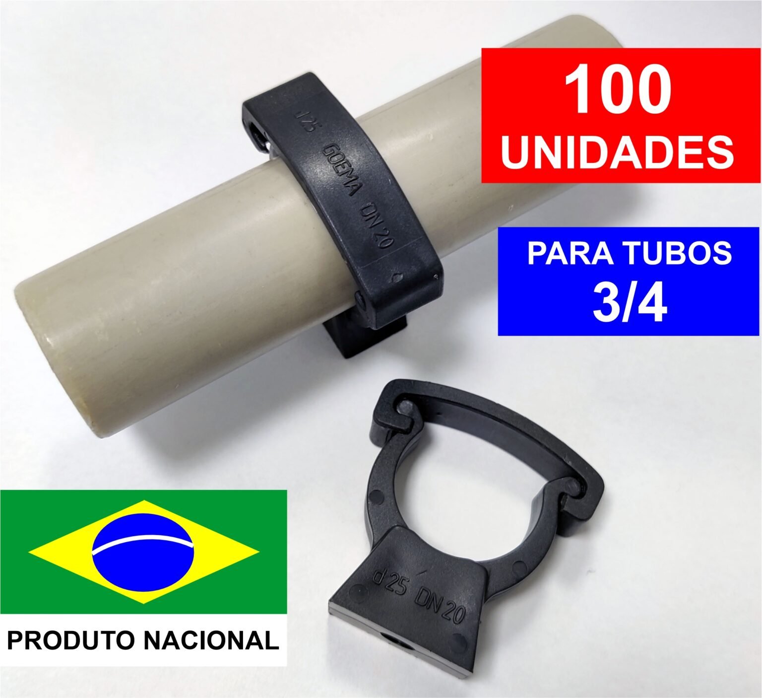 Abraçadeira Plástica - Para meios corrosivos - GOEMA