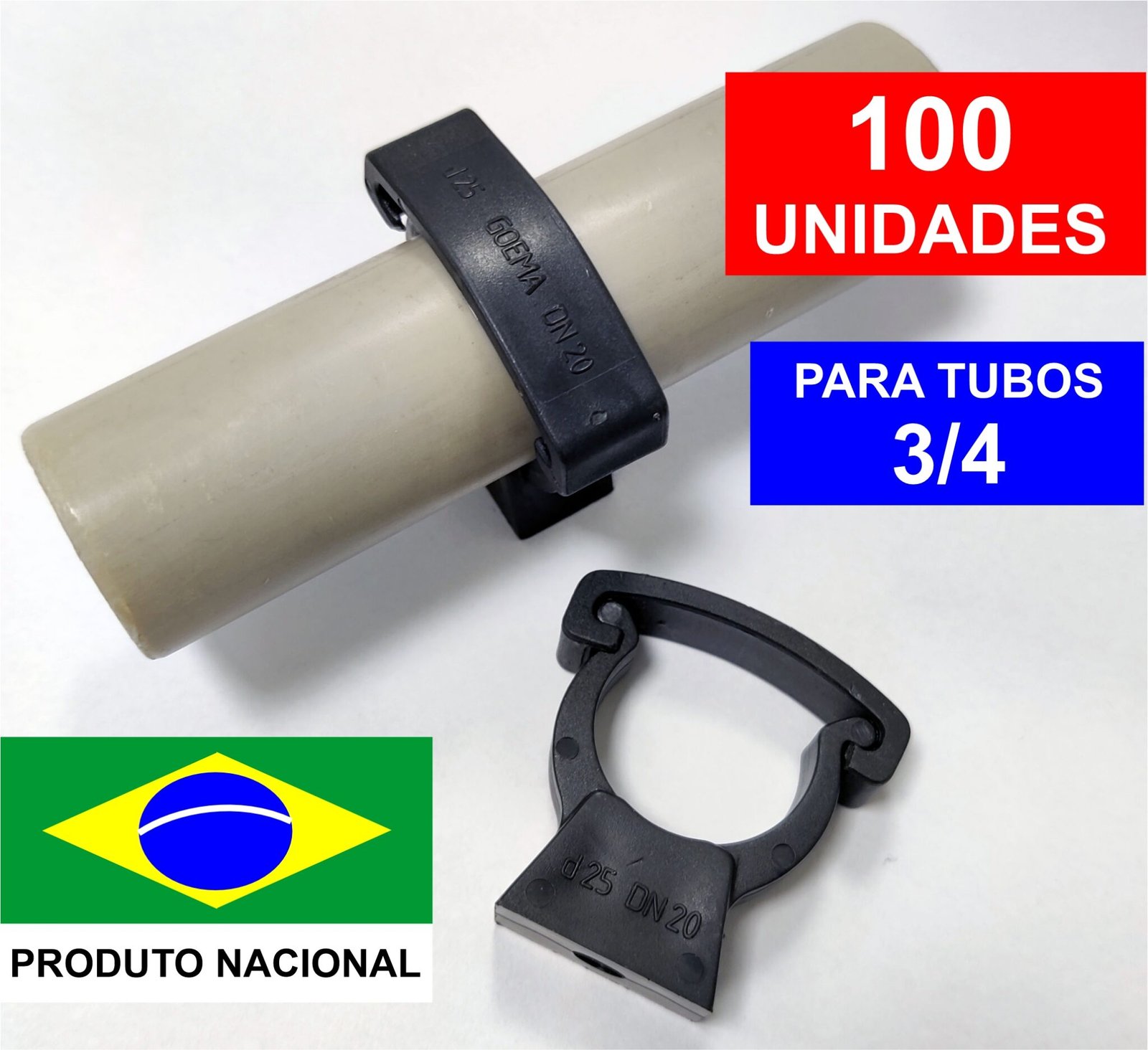 Abraçadeira Plástica - Para meios corrosivos - GOEMA