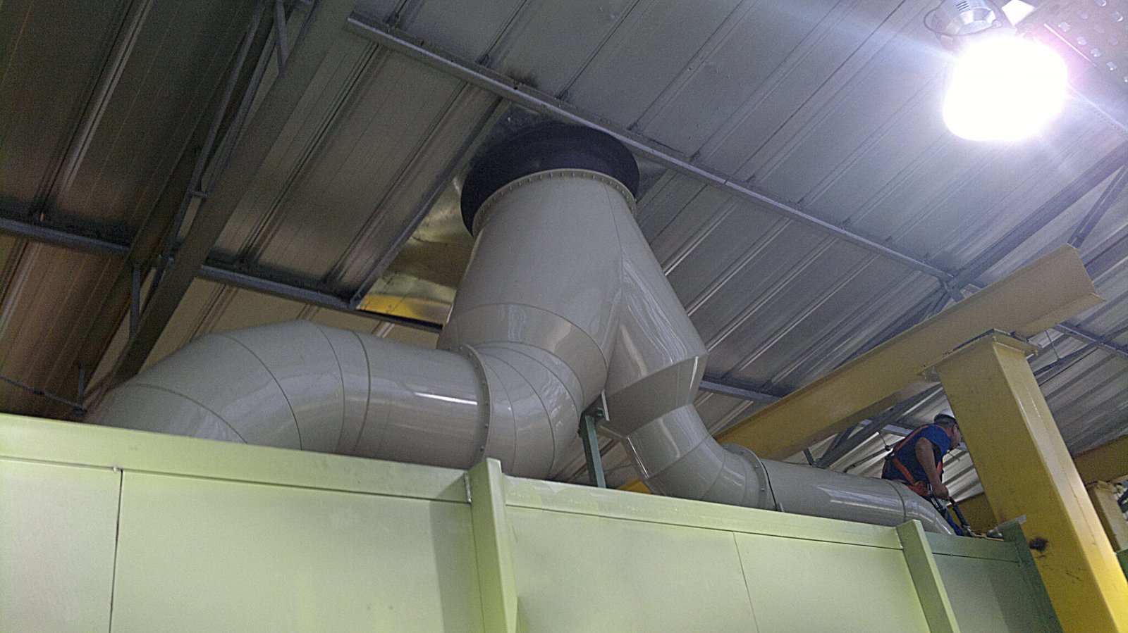 exaustão lavador de gás industrial - Goema